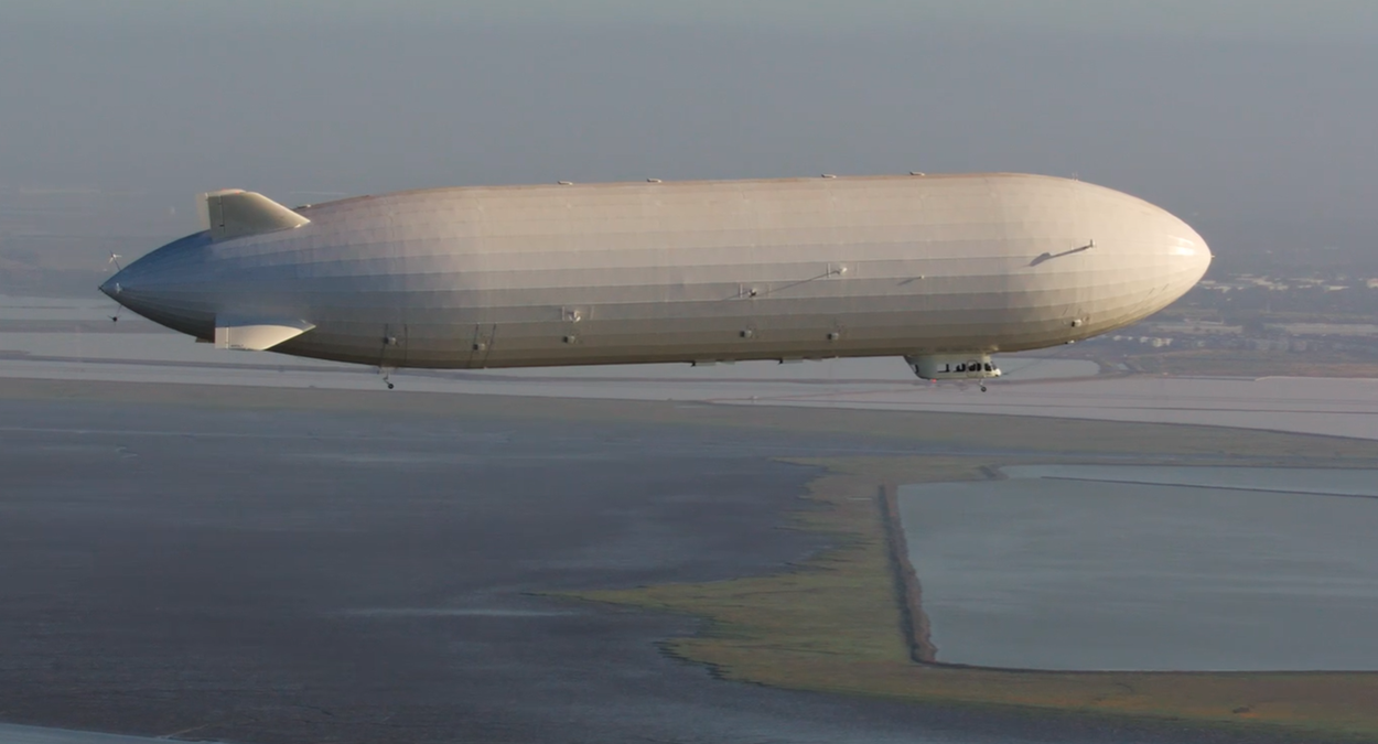Massive Pathfinder 1 airship spotted over San Francisco in scheduled ...